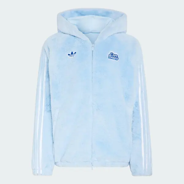 Adidas Care Bear Collaboration Fur Jacket
