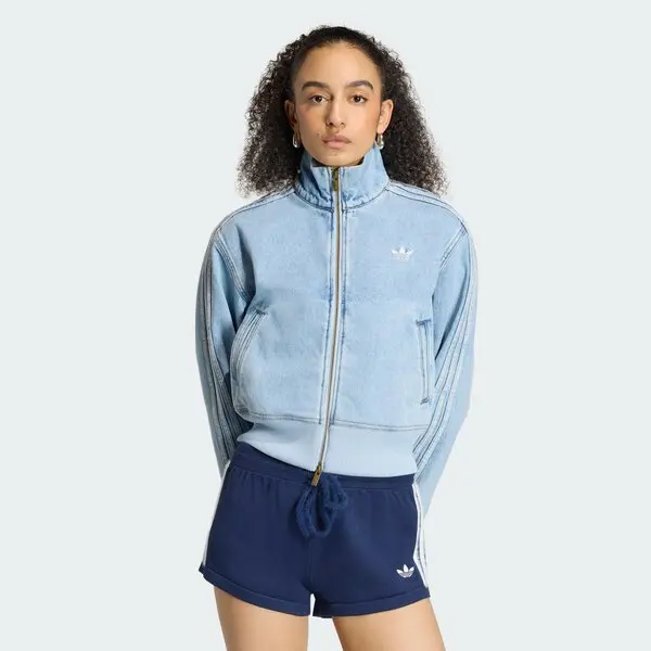 Adidas Firebird Denim Tracktop - Light Denim