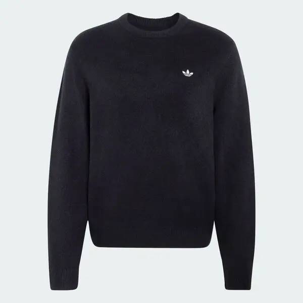 Adidas Trefoil Essentials Fully Knit Sweater - Black