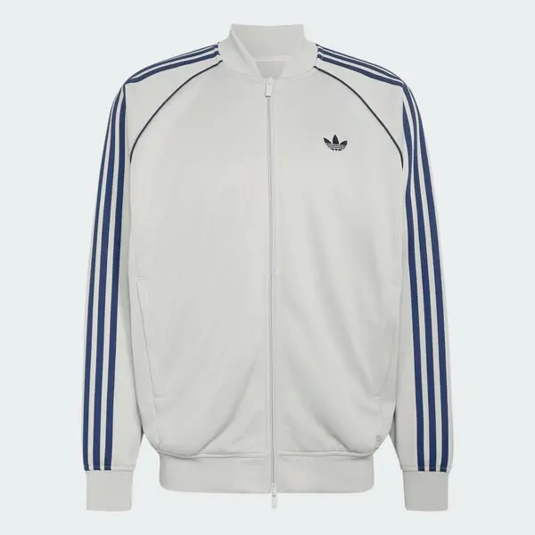 Adidas Adicolor Classics Loose Tracktop Grey - Grey Two