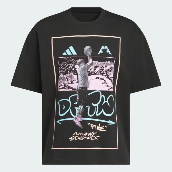 Adidas Anthony Edwards Dftw Anime Tee
