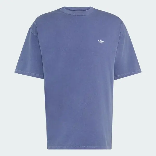 Adidas Trefoil Essentials Washed Loose Dropped Shoulder Tee