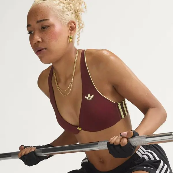 Adidas Originals Sport Lite Support Bra - Maroon