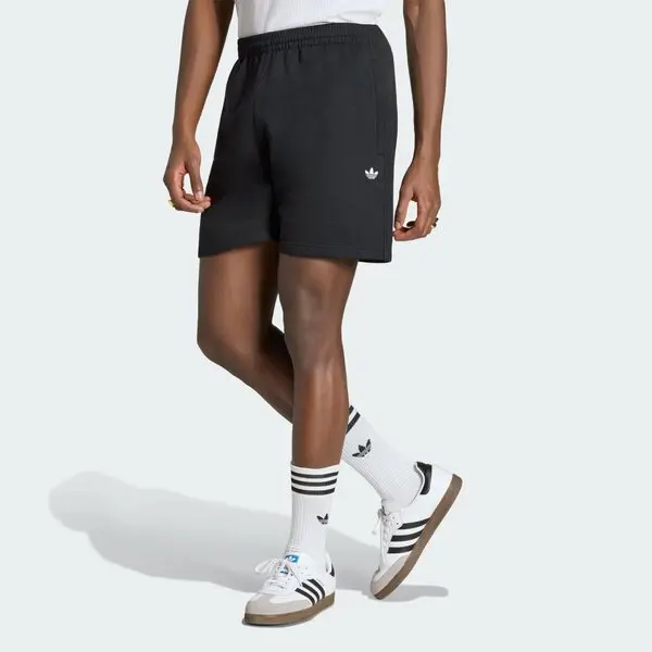 Adidas Trefoil Essentials 7 Inch Fleece Shorts Xs 5