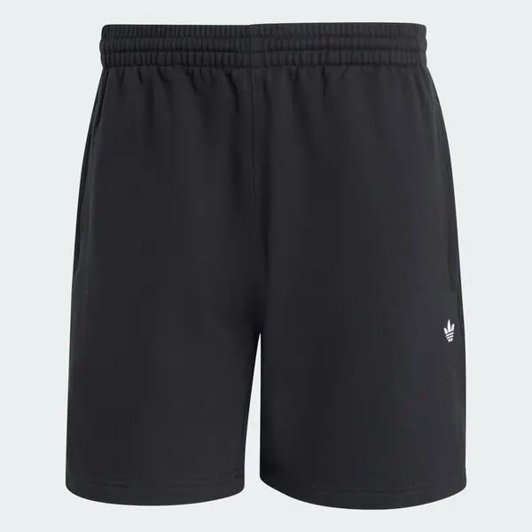 Adidas Trefoil Essentials 7 Inch Fleece Shorts - Black