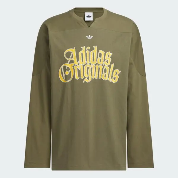 Adidas Originals Long Sleeve T-shirt - Olive Strata