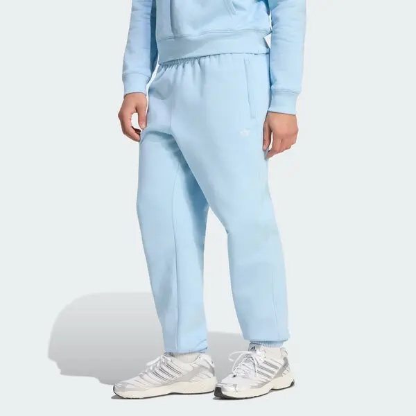 Adidas Trefoil Essentials Regular Fleece Pants Blue