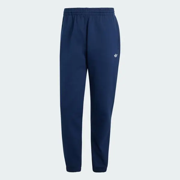 Adidas Trefoil Essentials Regular Fleece Pants Blue - Night Indigo