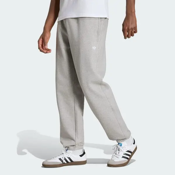 Adidas Trefoil Essentials Regular Fleece Pants Grey