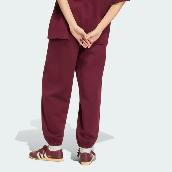 Adidas Essentials Loose Fleece Joggers - Maroon