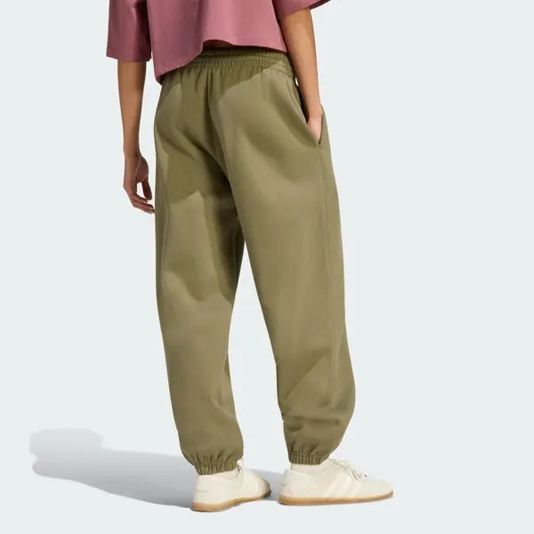 Adidas Essentials Loose Fleece Joggers - Olive Strata