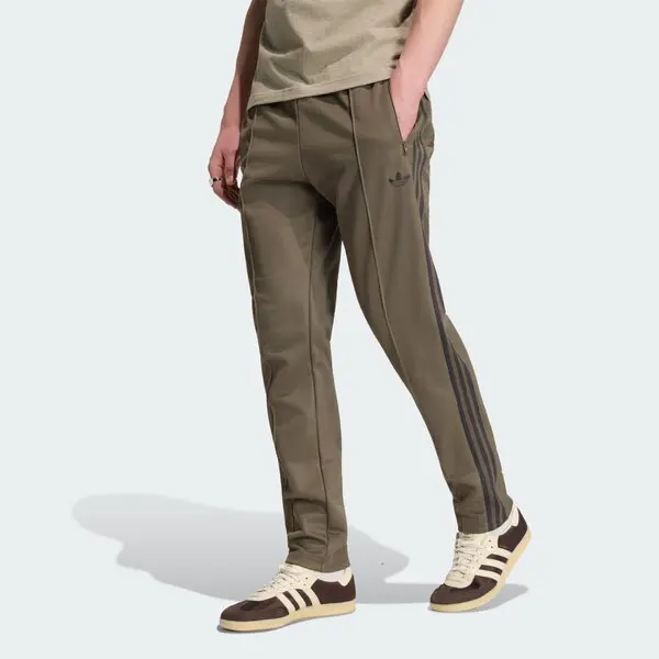 Adidas Sst Track Pants Brown - Branch