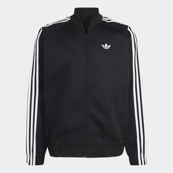 Adidas Sst Adicolor Classics Cotton Twill Track Top - Black