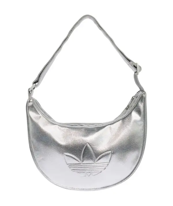 Adidas Adicolor Half Crescent Metallic Bag - Silver Metallic