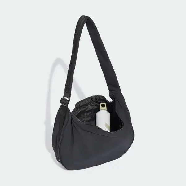 Adidas Everyday Icons Half Moon Crossbody Bag - Black
