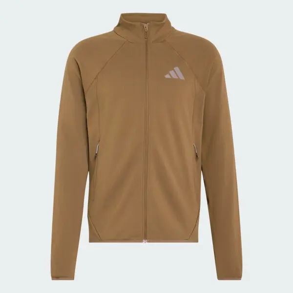 Adidas Xperior Climawarm+ Ventknit Fleece Jacket - Brown Oxide