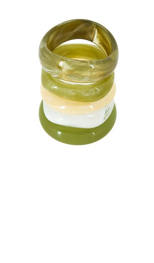 LUV AJ Formentera Bangle Set