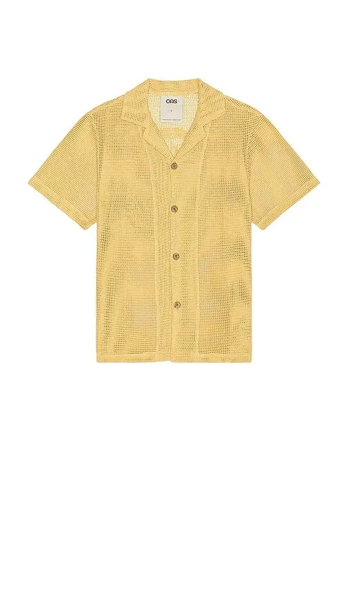 Oas Terra Cuba Shirt In . Also - Yellow