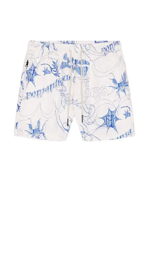 Oas Romantique Printed Swim Shorts