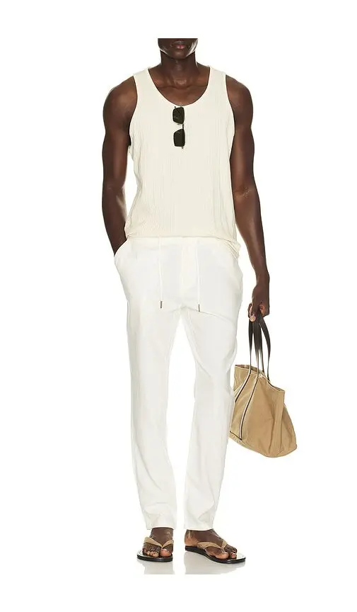 Scotch & Soda Warren Cotton Linen Twill Jogger In . Also