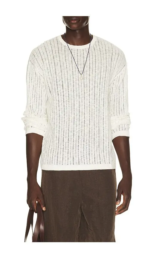Commas Pointelle Knit Sweater