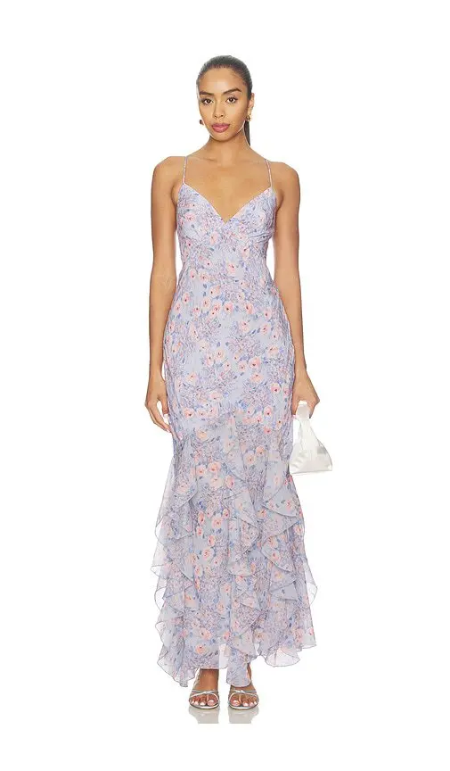 For Love & Lemons Elea Maxi Dress