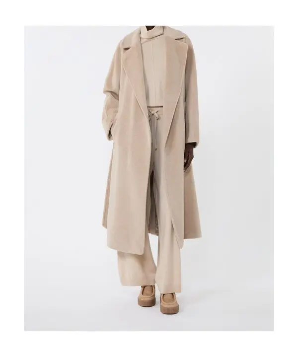 Max Mara Tempera Belted Long-sleeved Coat