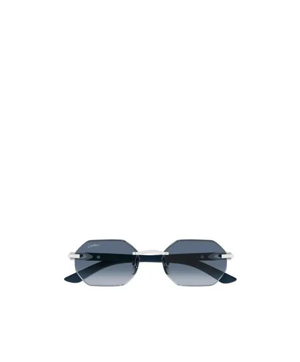 Cartier Geometric Frame Sunglasses