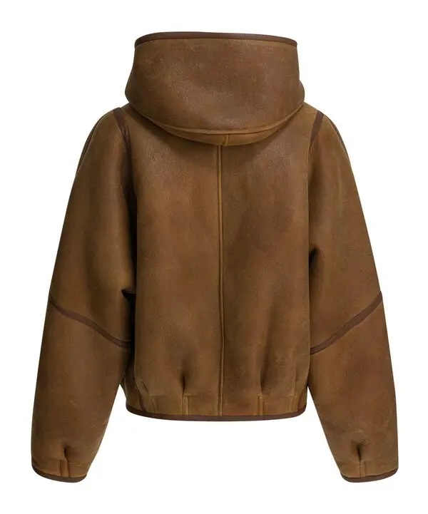 Isabel Marant Étoile Amiel Shearling Jacket - Brown