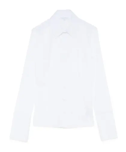 Patrizia Pepe Long-sleeved Button-up Shirt