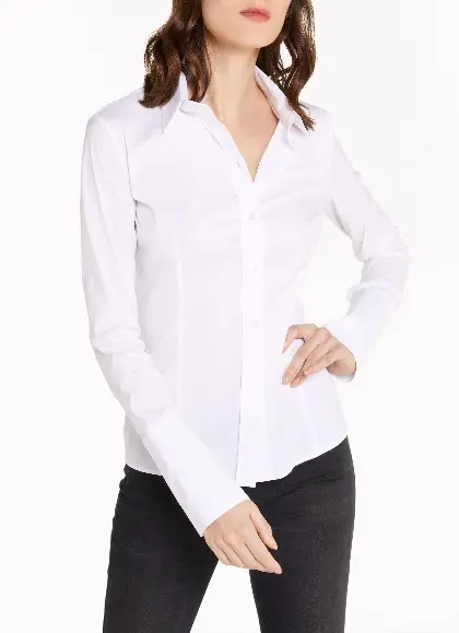 Patrizia Pepe Long-sleeved Button-up Shirt