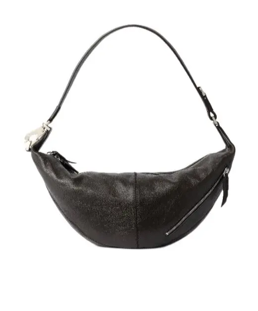 LEMAIRE Mini Quiver Clip Shoulder Bag - Dark Chocolate