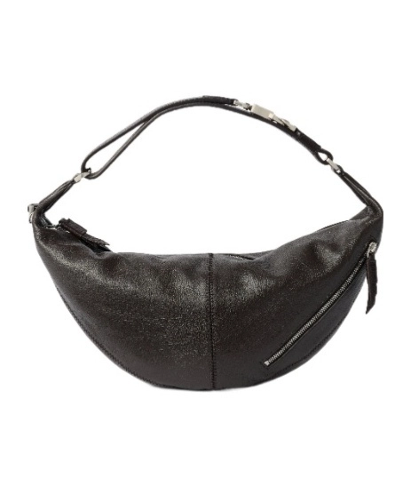 LEMAIRE Mini Quiver Clip Shoulder Bag - Dark Chocolate