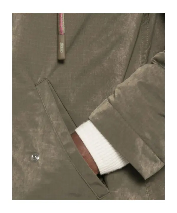 Herno Hooded Ripstop Parka