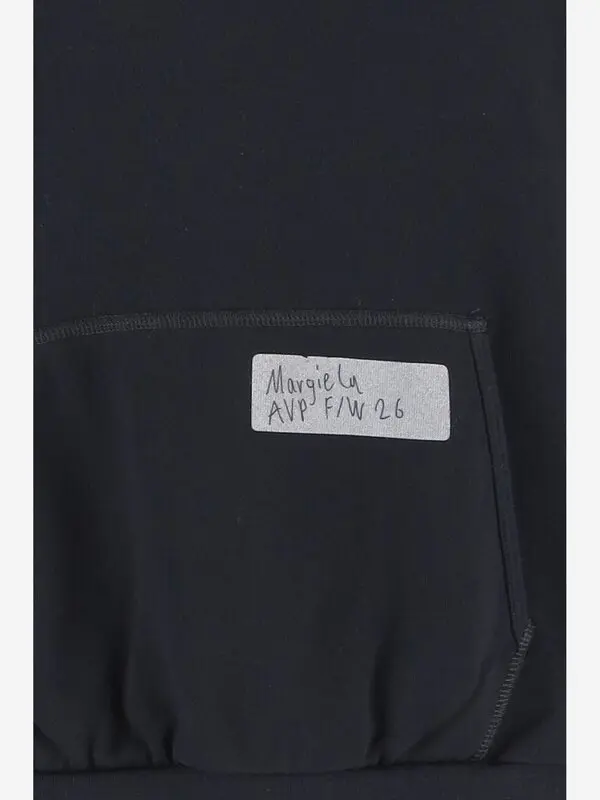 MAISON MARGIELA Hooded Sweatshirt With Central Pocket