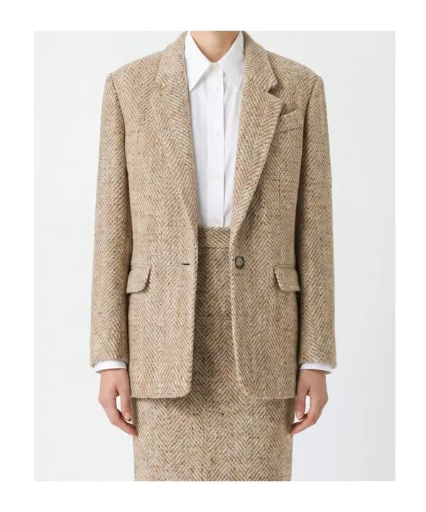 Isabel Marant Étoile Parly Herringbone Blazer