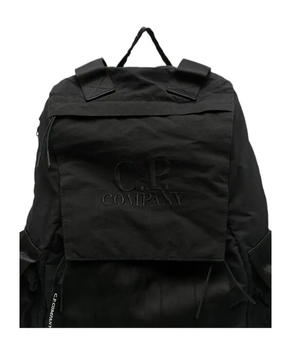 C.P. COMPANY Logo-embroidered Multi-pocket Backpack