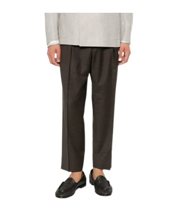 BRIGLIA 1949 Button-detail Casual Trousers