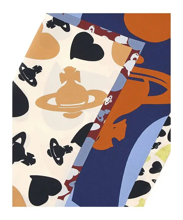 VIVIENNE WESTWOOD Printed Silk Scarf