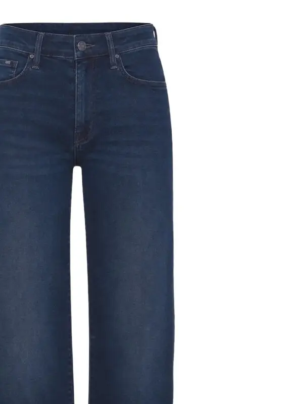 MOTHER High-rise Straight-leg Jeans
