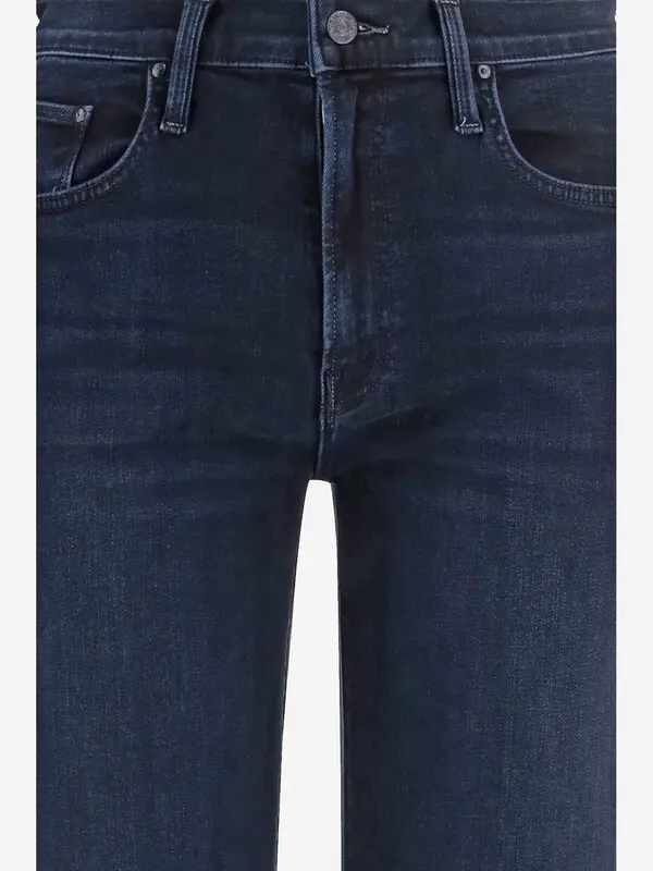 MOTHER High-rise Straight-leg Jeans