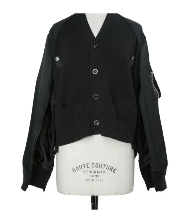 Sacai V-neck Cardigan