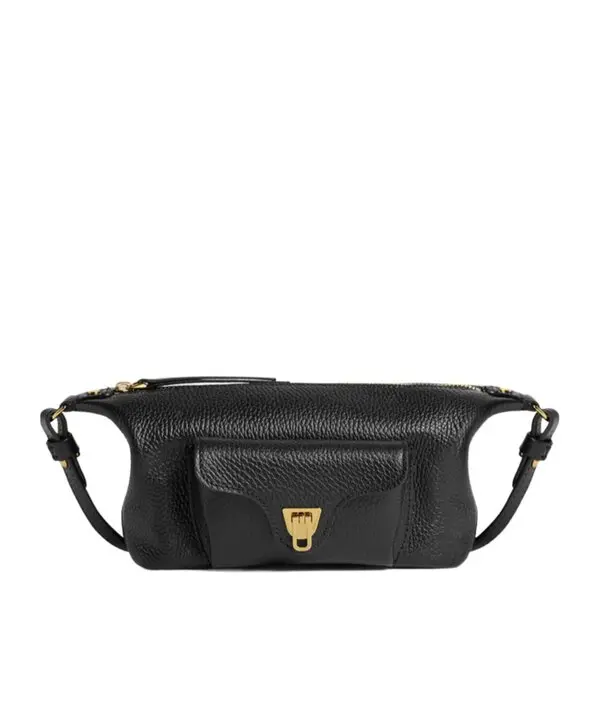 COCCINELLE Mini Beat Leather Shoulder Bag