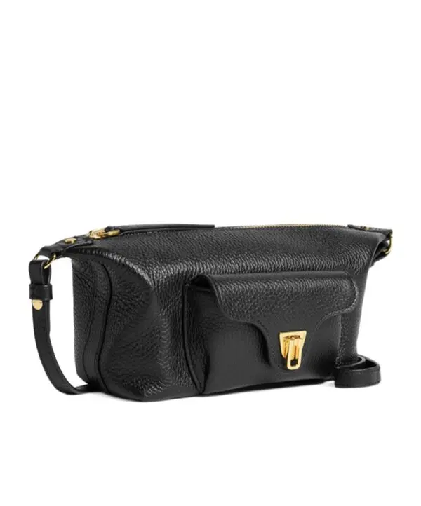 COCCINELLE Mini Beat Leather Shoulder Bag