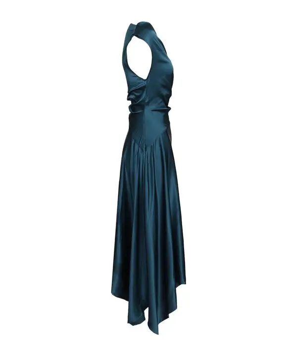 Staud Portia Dress - Blue