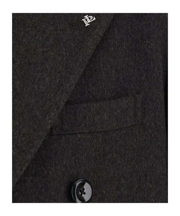 Tagliatore Button-front Long-sleeve Coat