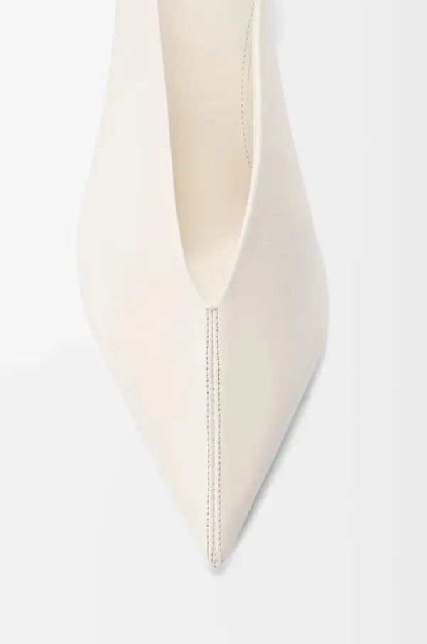 Loewe Origami Cubic Slingback In Lambskin
