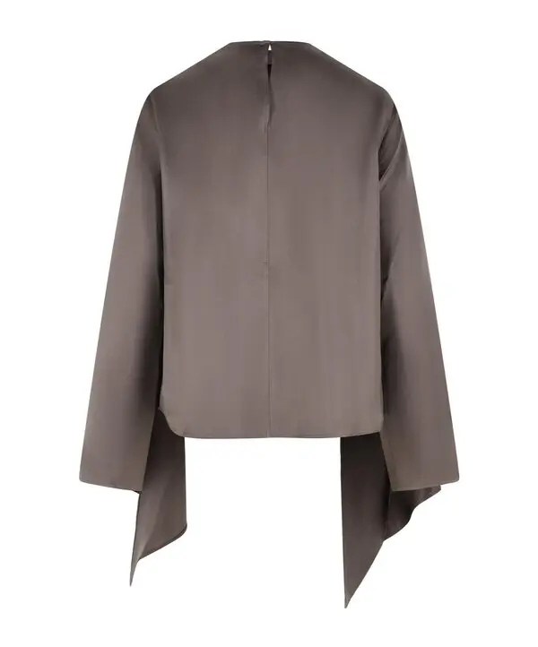 Loulou De Saison Gala Silk-twill Blouse