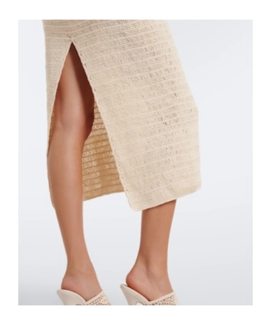 Magda Butrym Crochet Cotton Corset Midi Dress