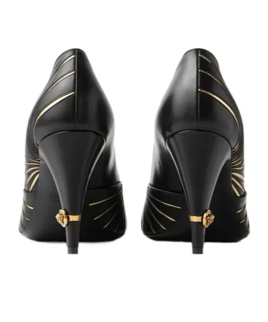 Versace Nappa Pumps 90 Mm